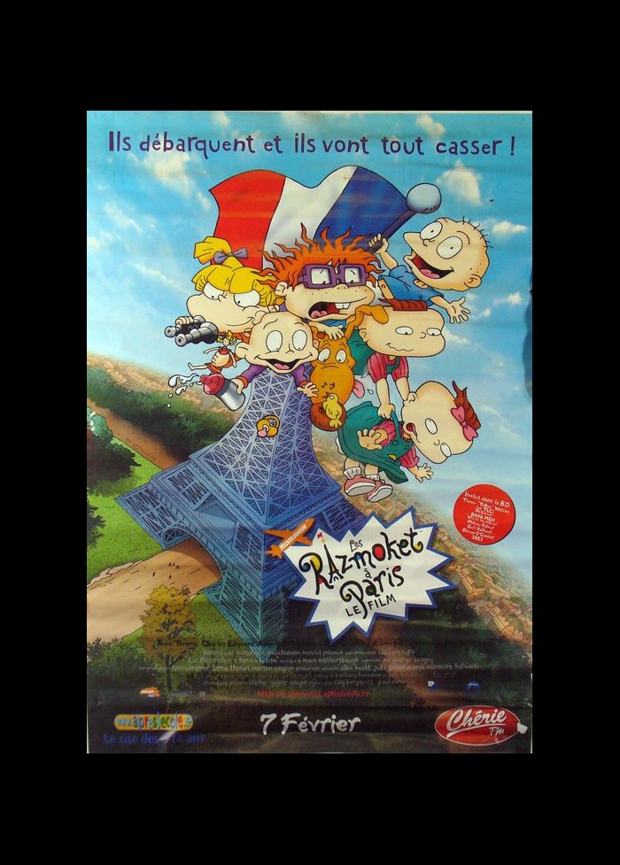 Rugrats In Paris The Movie Poster