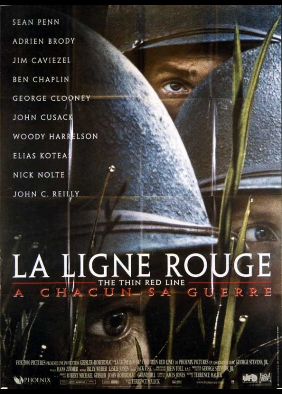 poster THIN RED LINE (THE) Terrence Malick - CINESUD movie posters